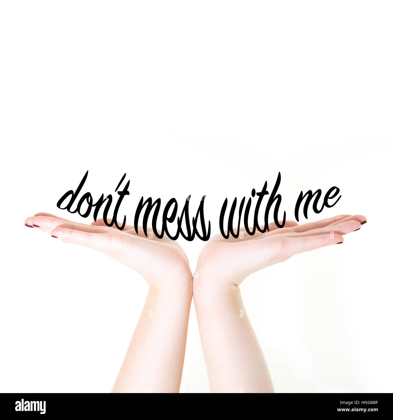 Dont touch sign hi-res stock photography and images - Alamy