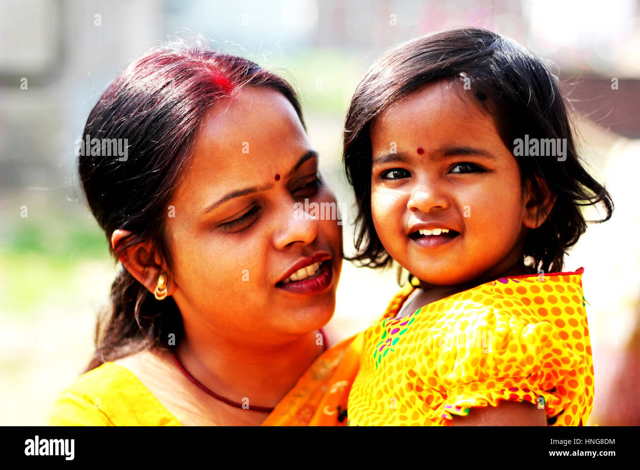 Indian Mother And Child Photos