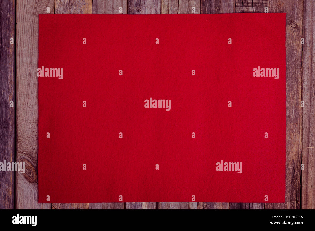 Red fleece background on wood. Flat lay, top view Stock Photo - Alamy