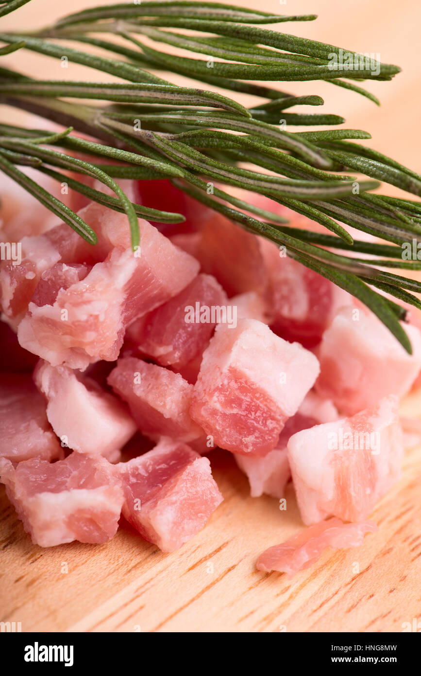 Bacon cubes hi-res stock photography and images - Alamy