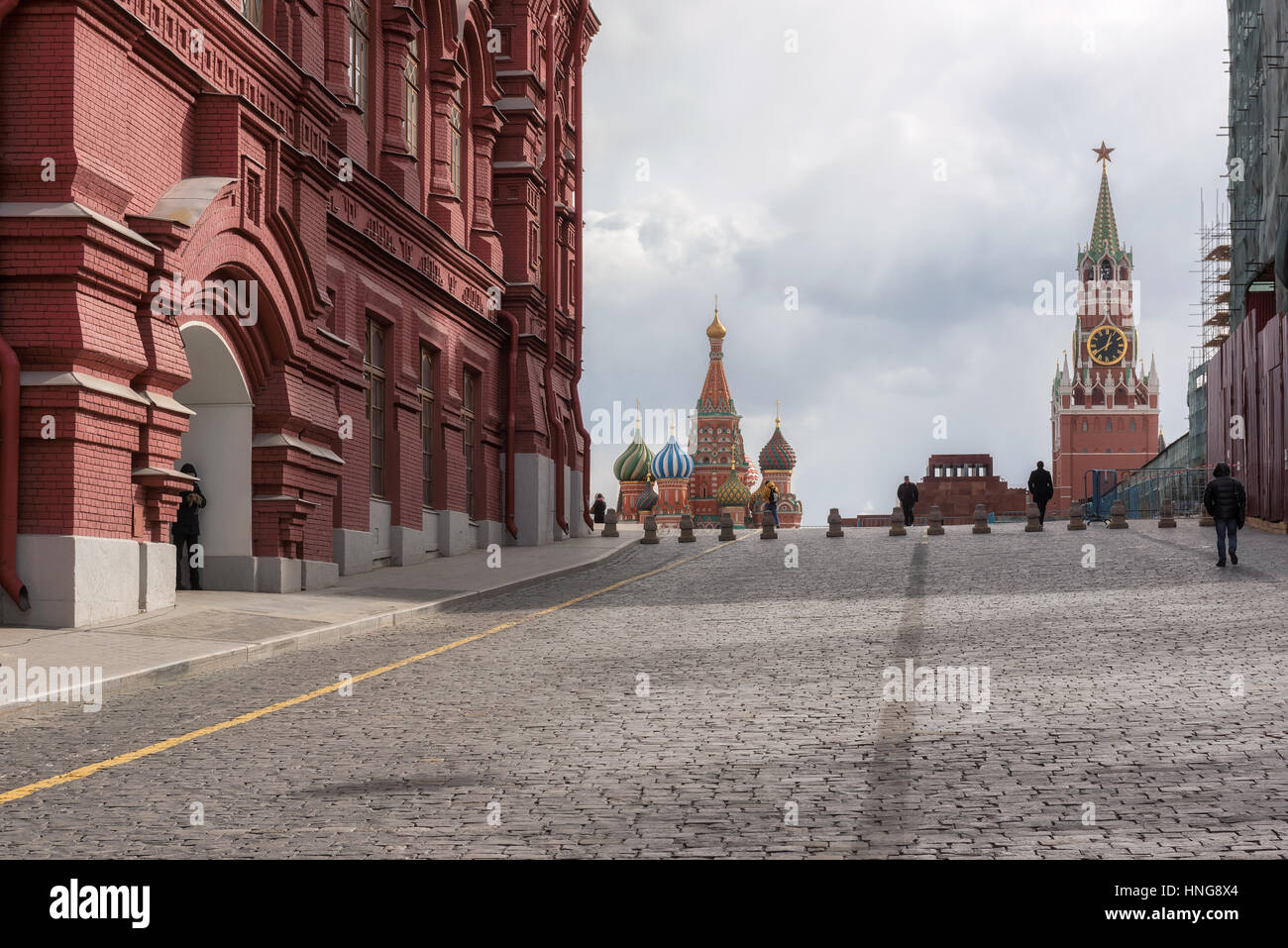 Moscow. Red Square Stock Photo - Alamy