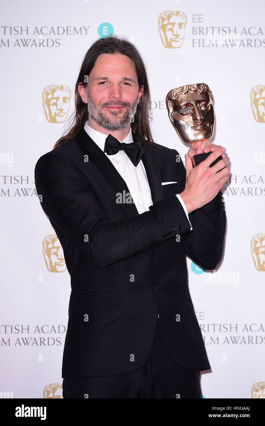 Cinematography Award winner Linus Sandgren in the press room during the ...