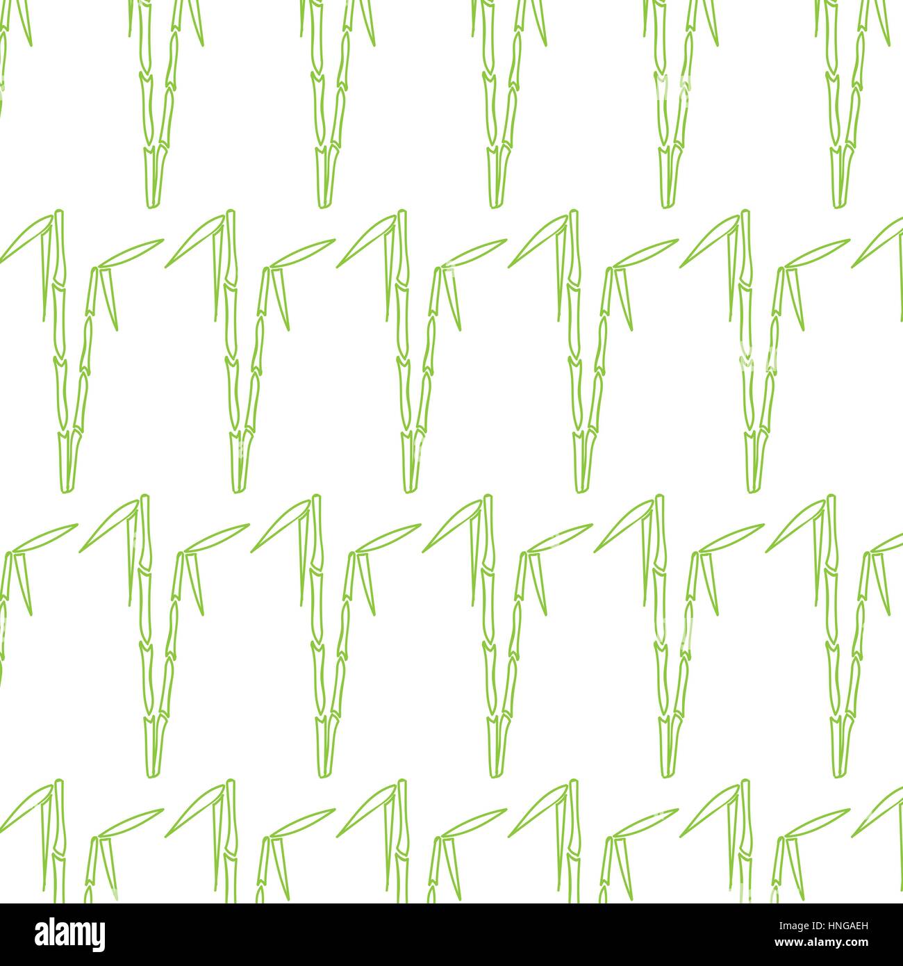 Seamless bamboo pattern for design and decoration Stock Vector Image ...
