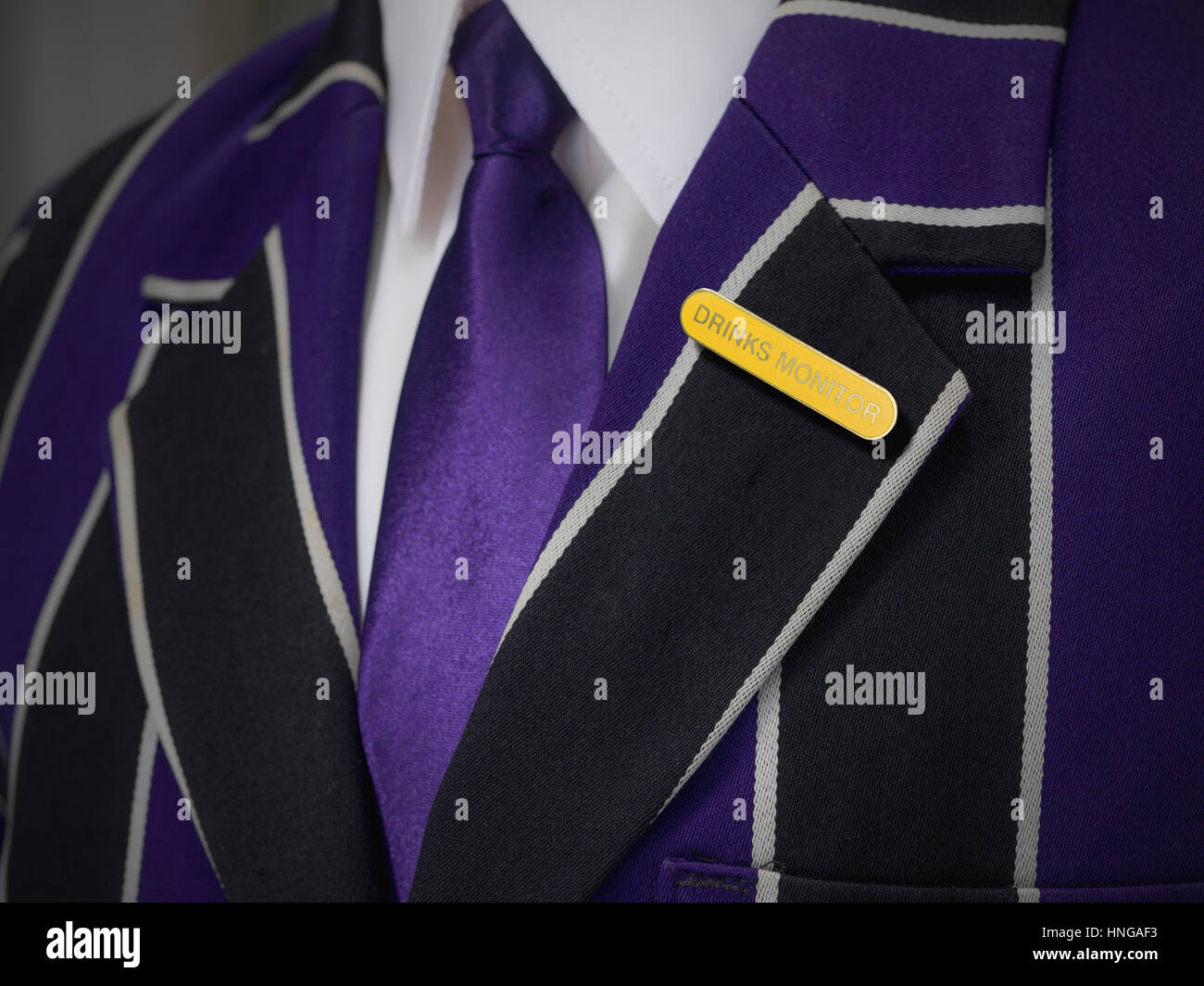 School prefect badge hi-res stock photography and images - Alamy