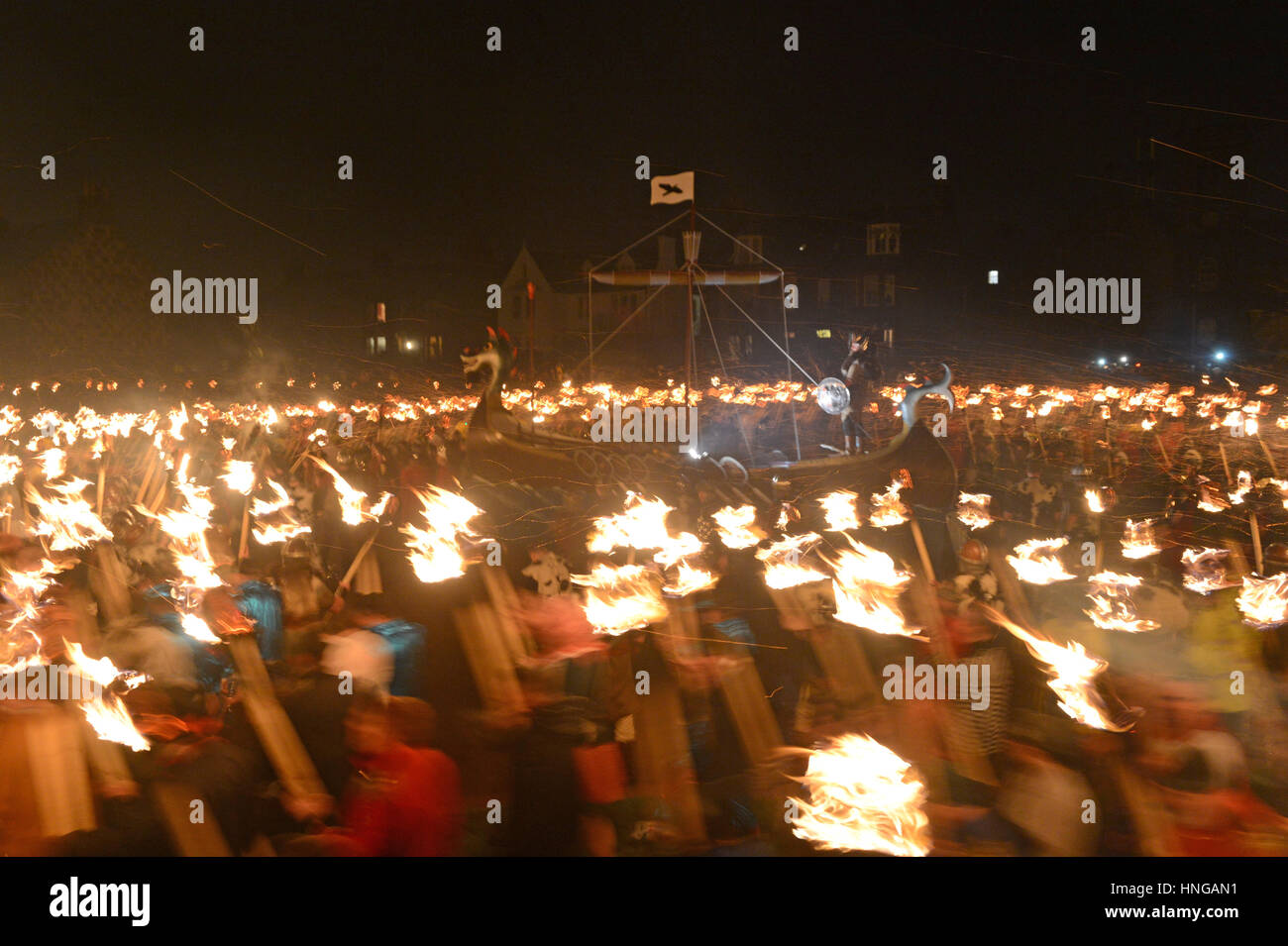 Up Helly Aa Fire Festival Lerwick Shetland 2017 Stock Photo - Alamy