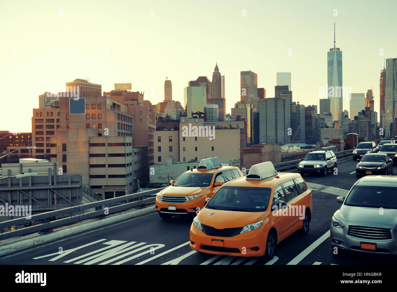 Rush Hour Traffic New York Stock Photos & Rush Hour Traffic New York ...
