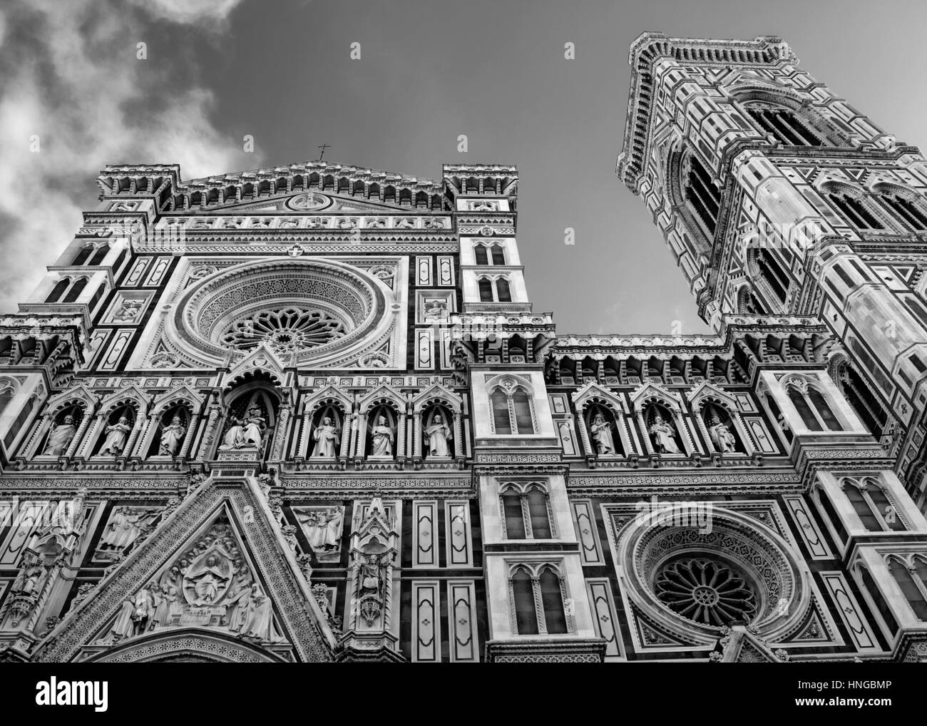 The front of the Duomo in Florence, Italy Stock Photo - Alamy