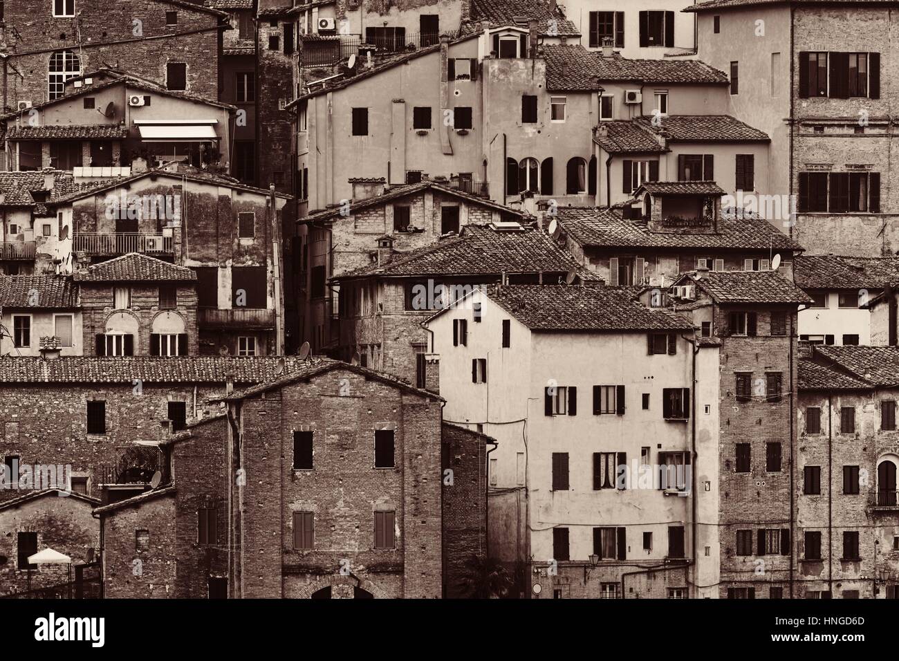 Old building background from Siena, Italy Stock Photo - Alamy
