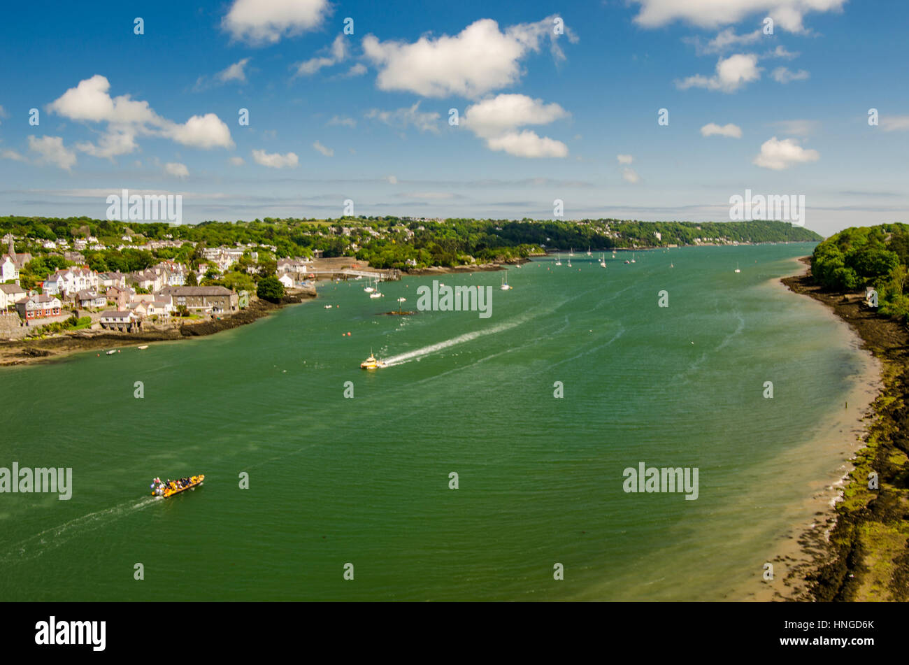 The Menai bridge Stock Photo - Alamy