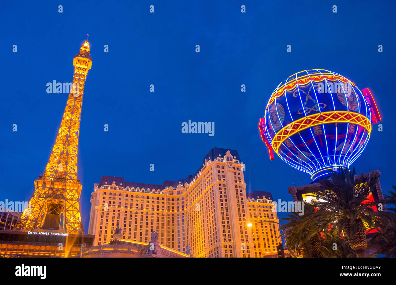 The Paris Las Vegas hotel and casino in Las Vegas.The hotel includes a half scale, 541-foot (165 ...