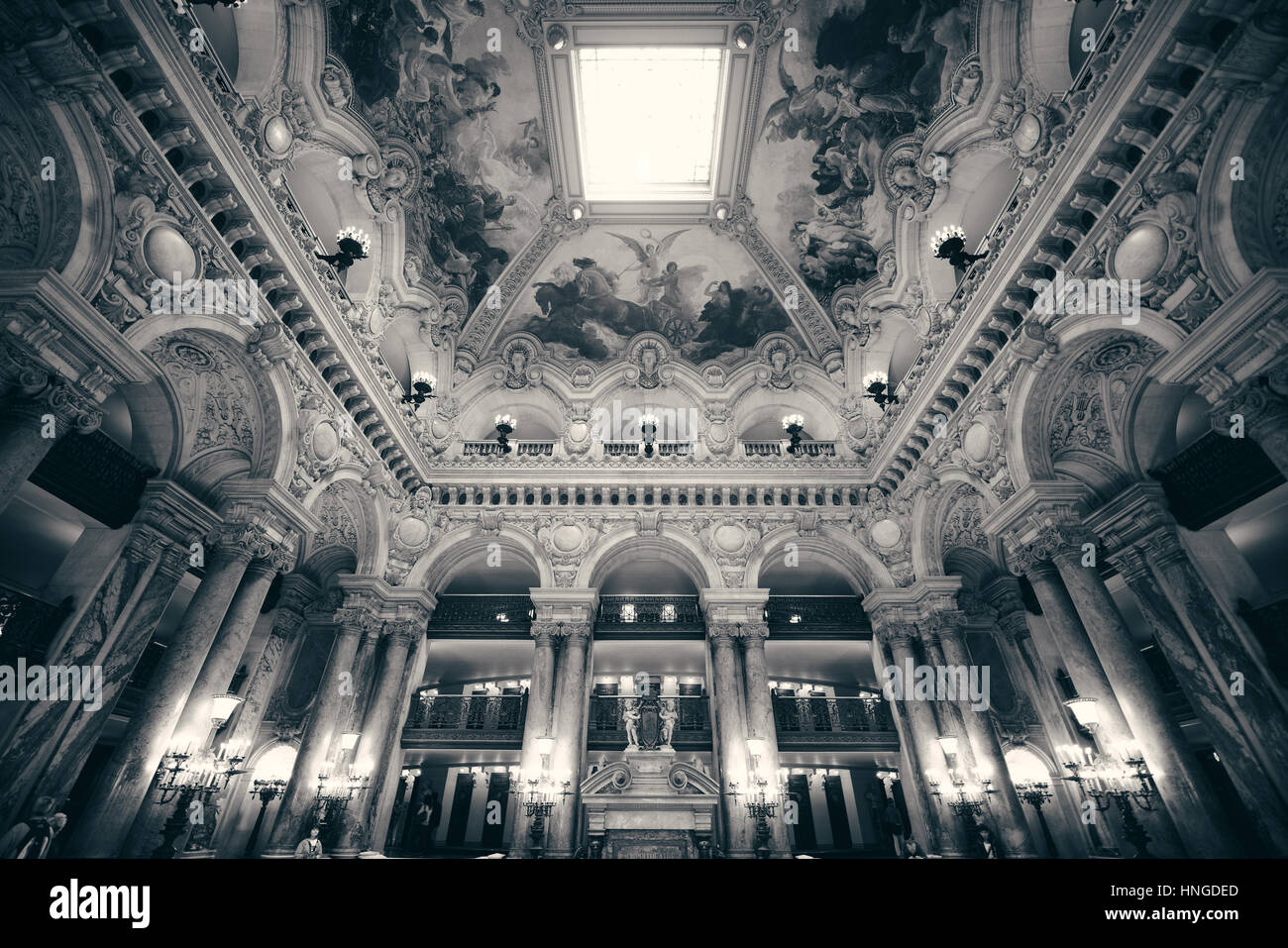 Opera garnier ceiling hi-res stock photography and images - Alamy