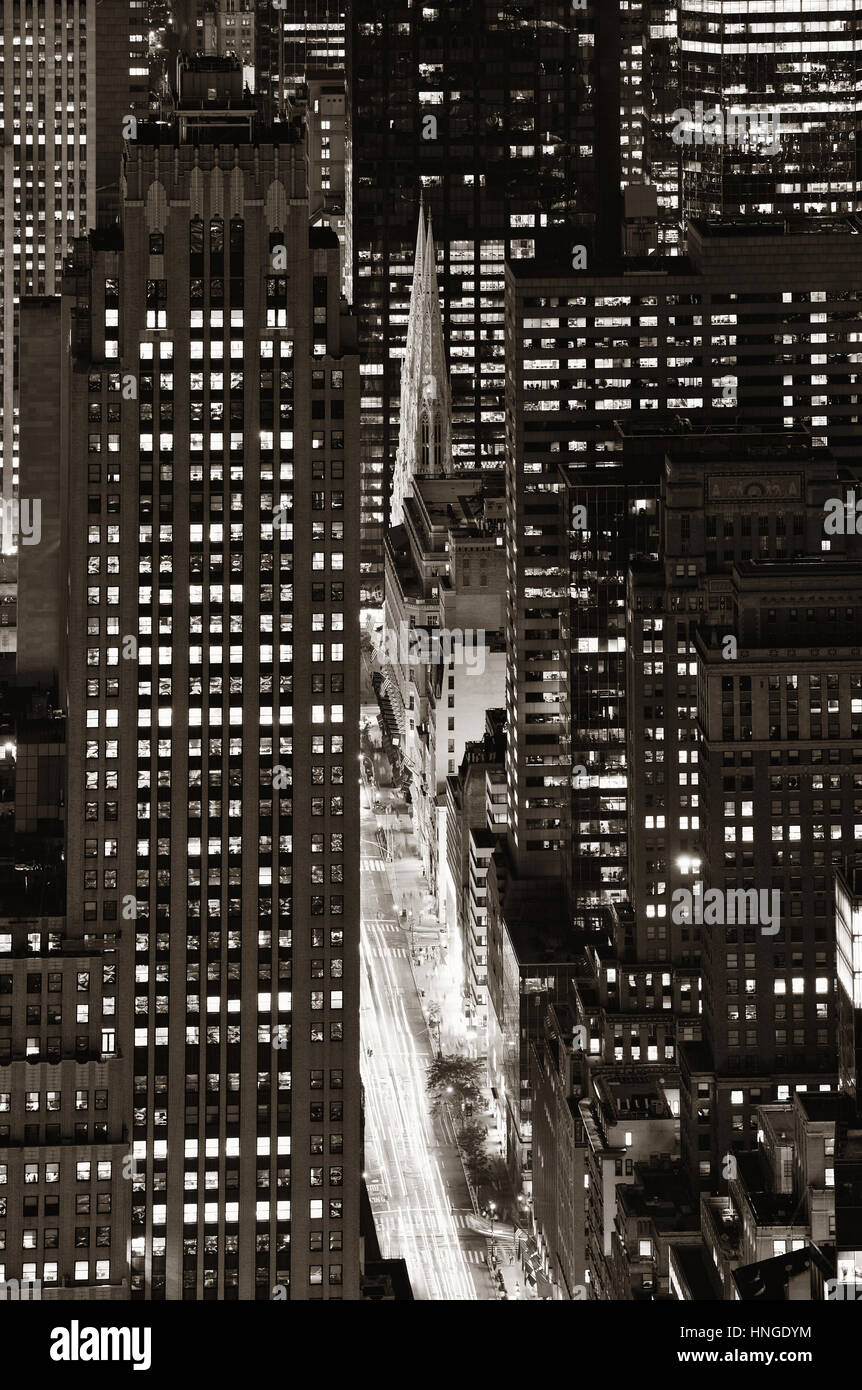 Fifth avenue new york aerial hi-res stock photography and images - Alamy