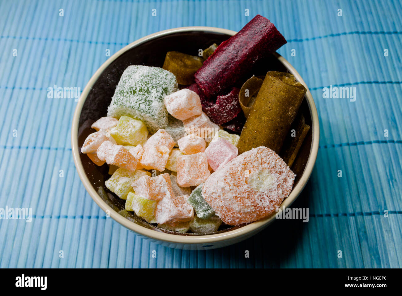 Variety of sweets hi-res stock photography and images - Alamy