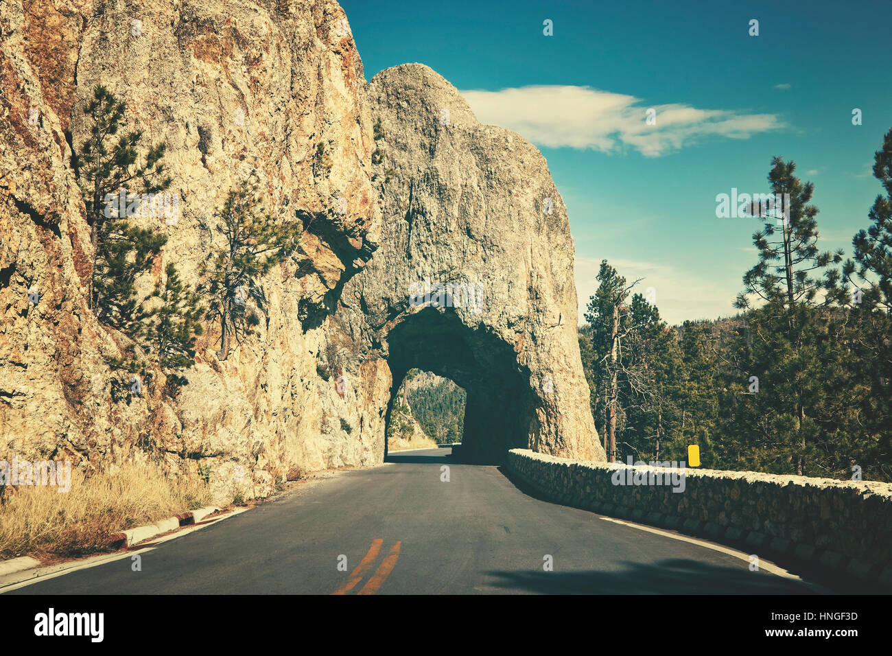 Tunnel in the rock hi-res stock photography and images - Alamy