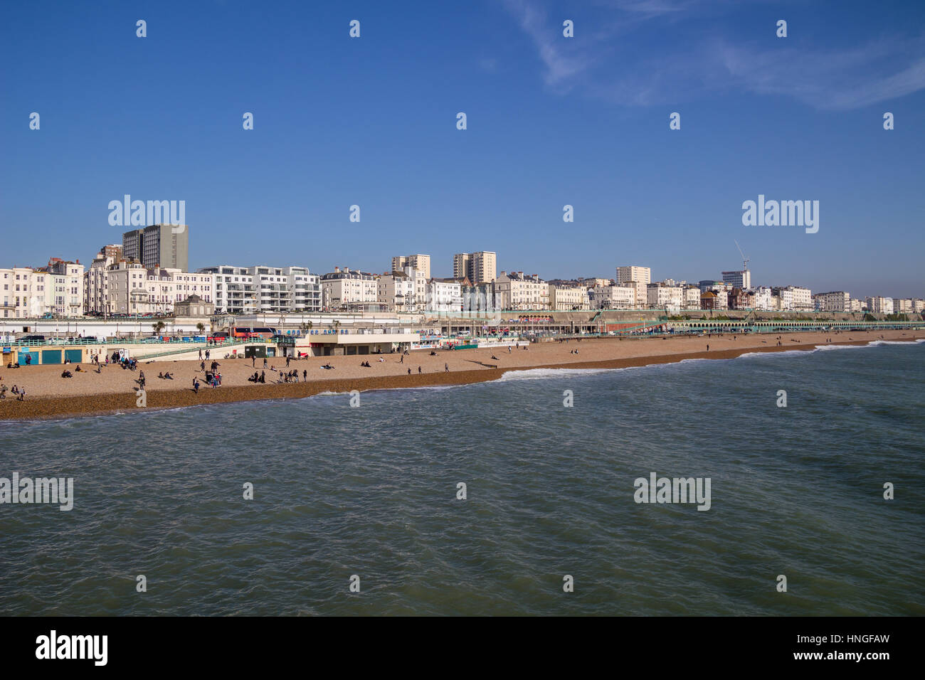 Seafront sunshine brighton hi-res stock photography and images - Alamy