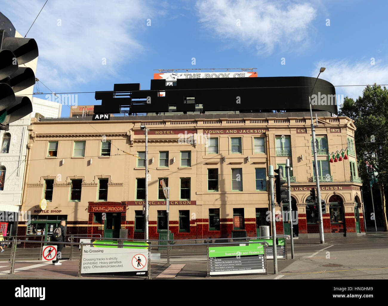 Young Jackson restaurant in Melbourne Victoria Australia Stock Photo ...