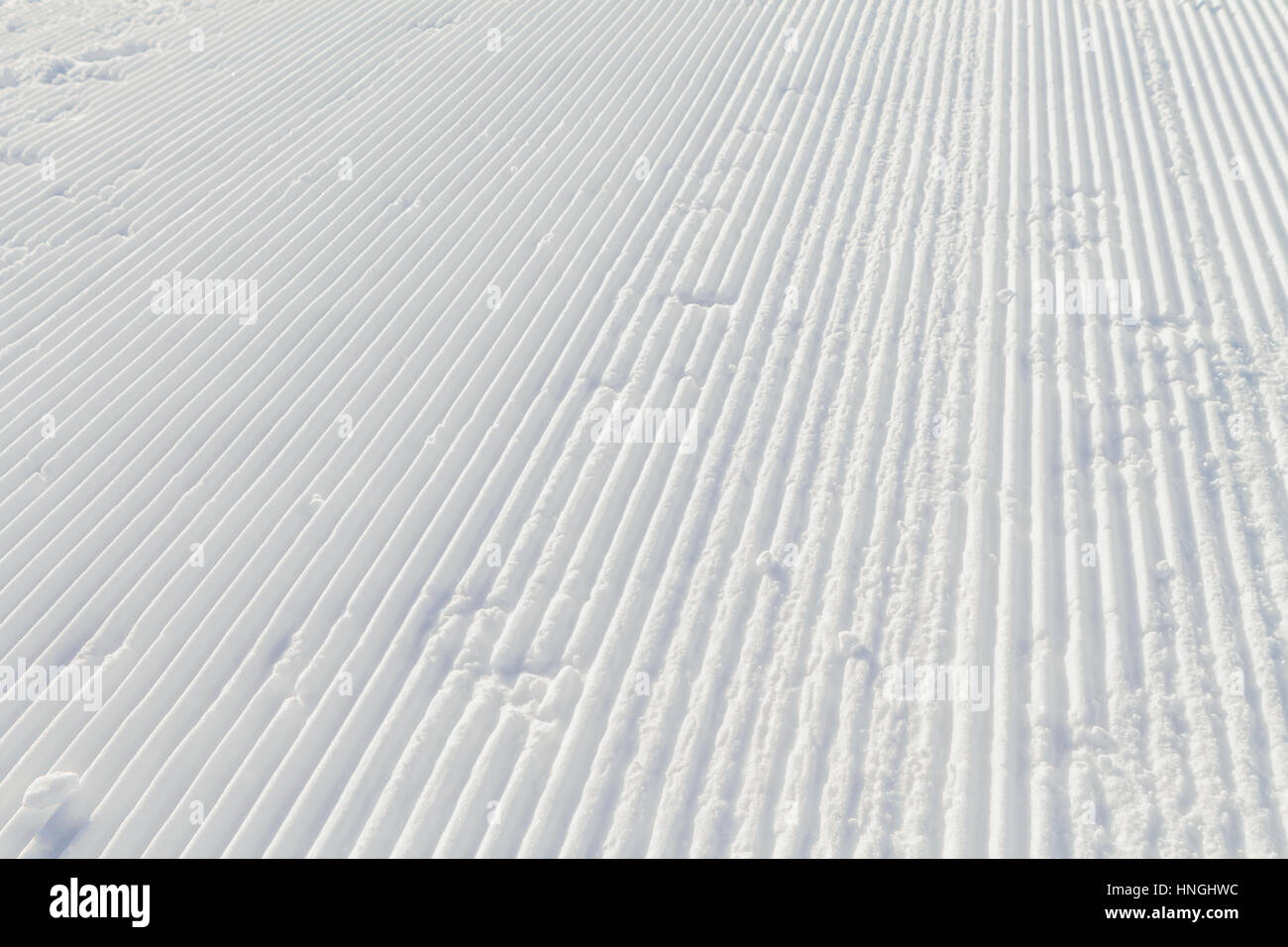 Machine groomed powder hi-res stock photography and images - Alamy
