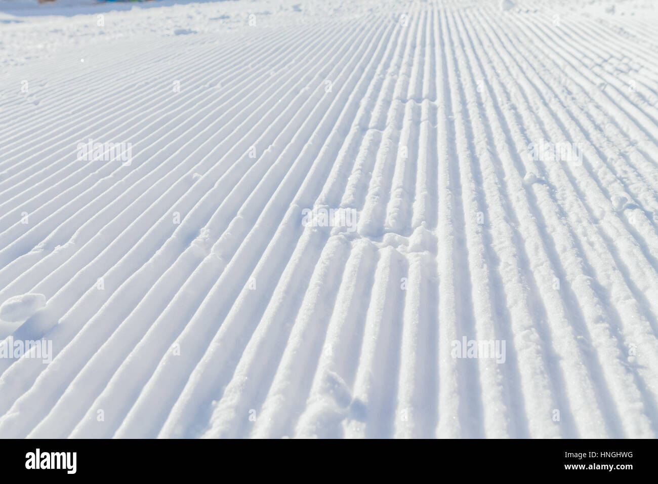 Snow lines made from machine hi-res stock photography and images - Alamy