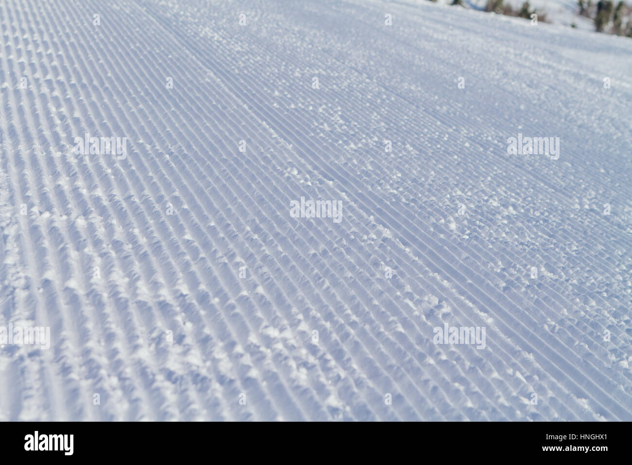Snow lines made from machine hi-res stock photography and images - Alamy