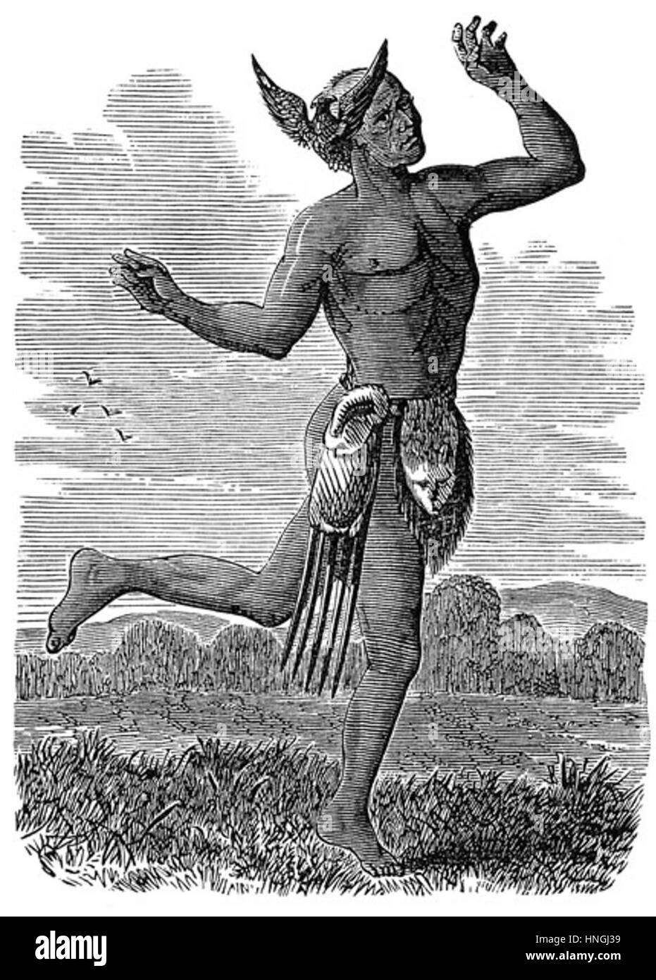 Historical native american medicine Black and White Stock Photos ...