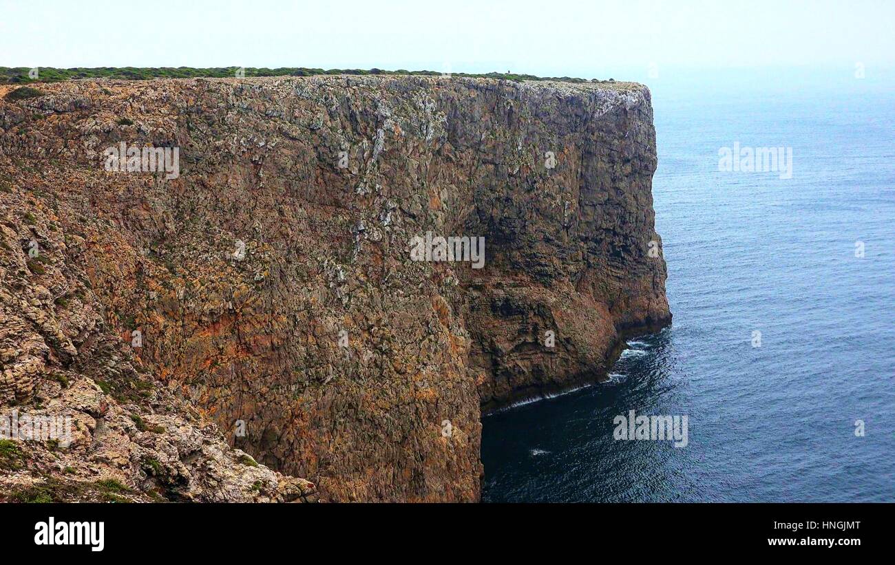 Coastal Cliffs At Ocean Stock Photo - Alamy