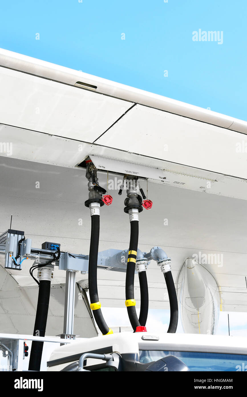 Tank truck, Filler neck, Aircraft, Airport, fueling, plane, wing ...