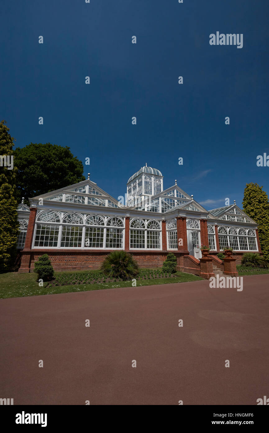 Conservatory West Park Wolverhampton West Midlands England UK Stock ...