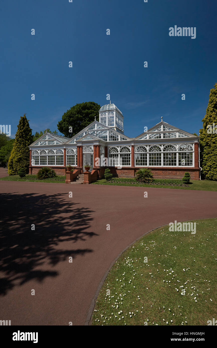 Conservatory West Park Wolverhampton West Midlands England UK Stock ...
