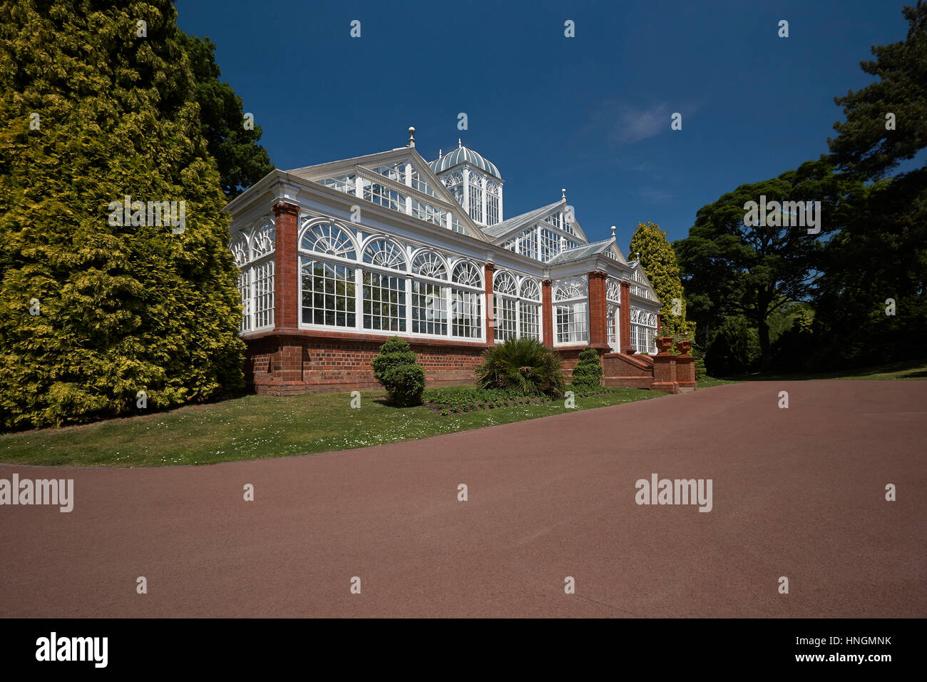 Conservatory West Park Wolverhampton West Midlands England UK Stock ...
