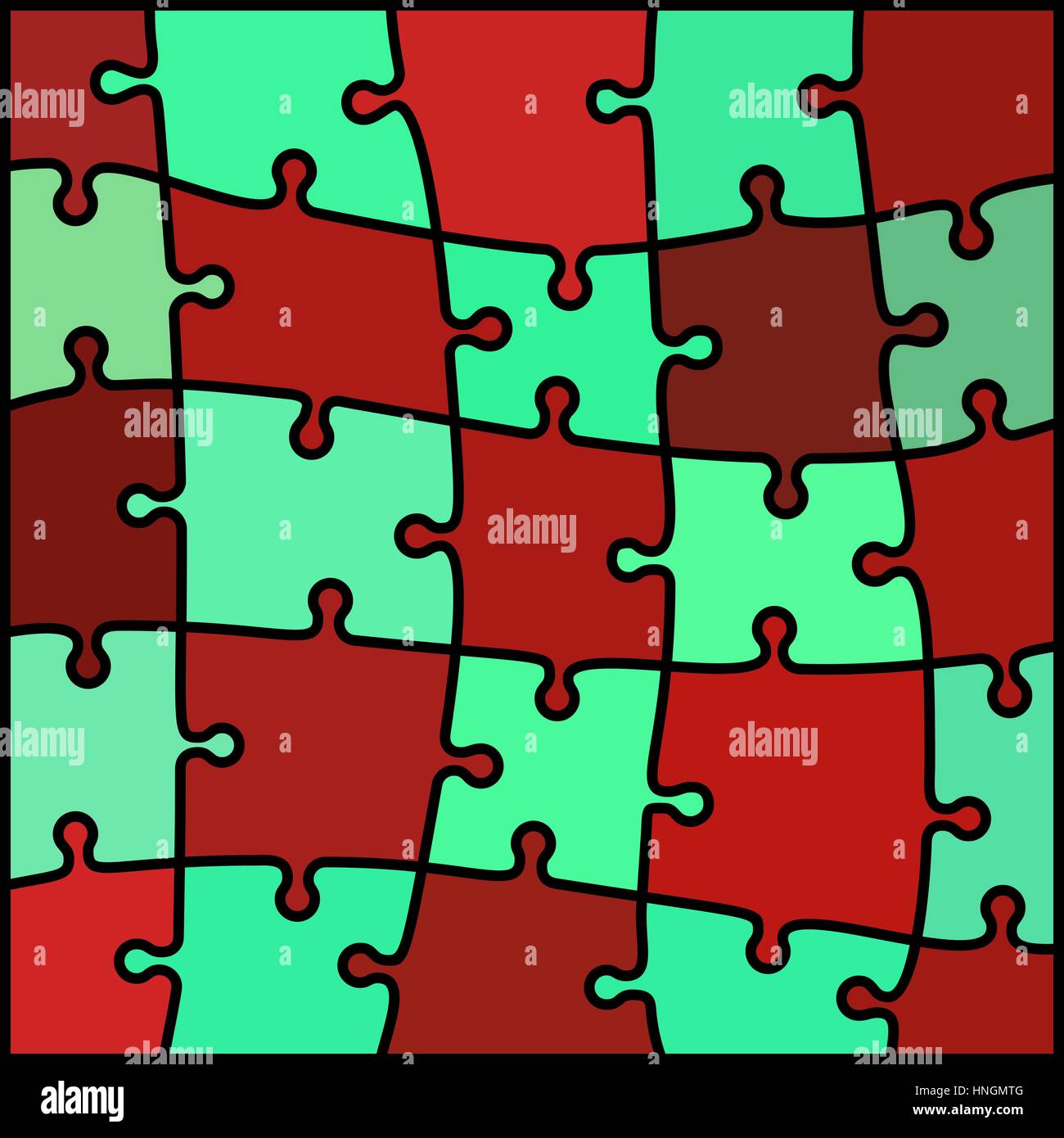 Picture tile puzzle Stock Vector Images - Alamy