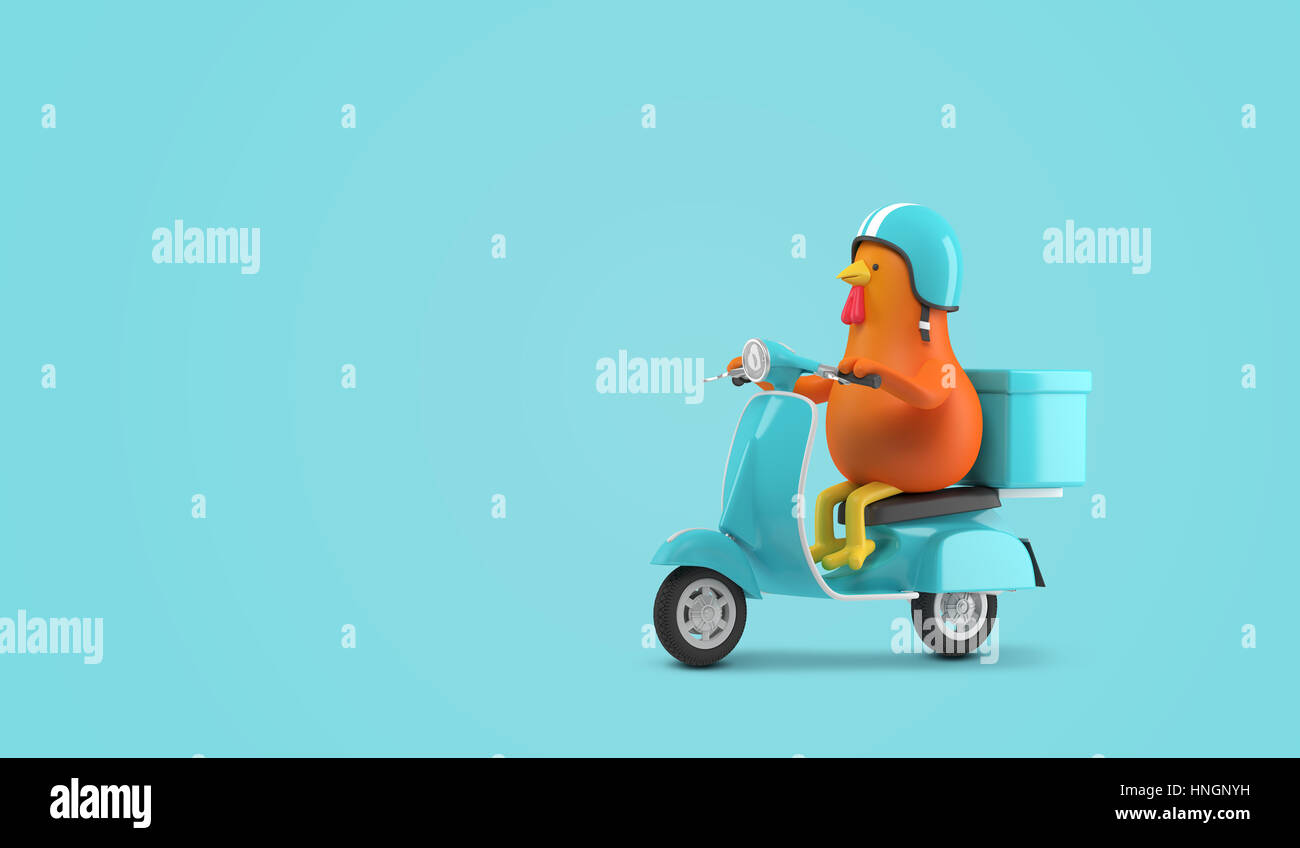 Rooster driving hi-res stock photography and images - Alamy