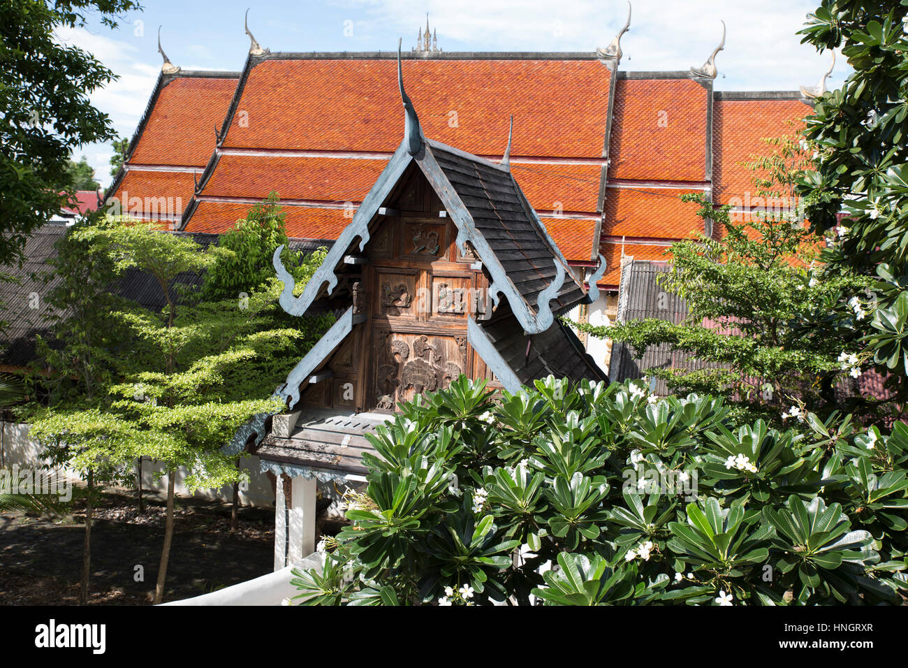 art and architecture of buddhism temple monastery Stock Photo - Alamy
