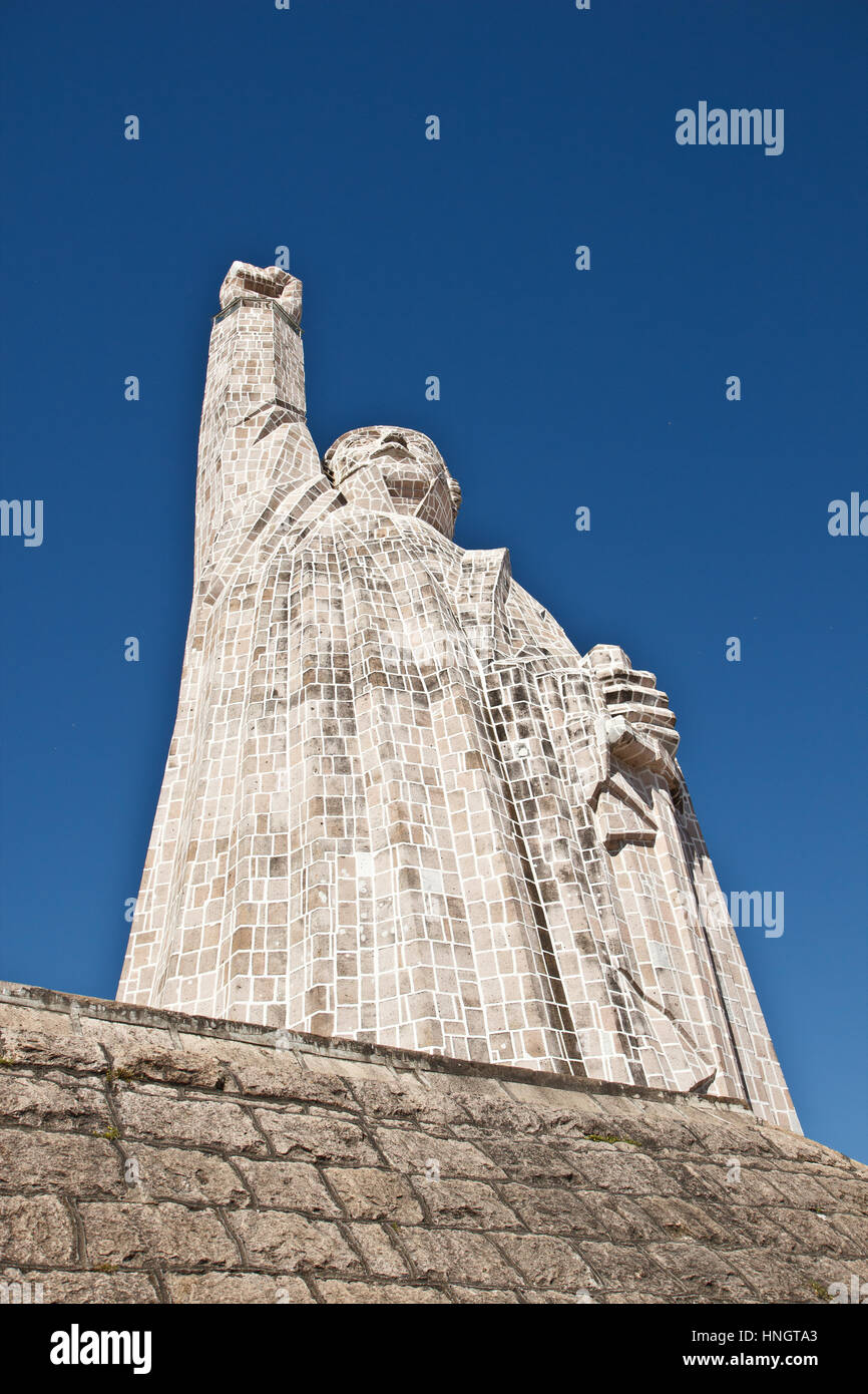Statue of Jose Maria Morelos, Janitzio, Mexico Stock Photo - Alamy