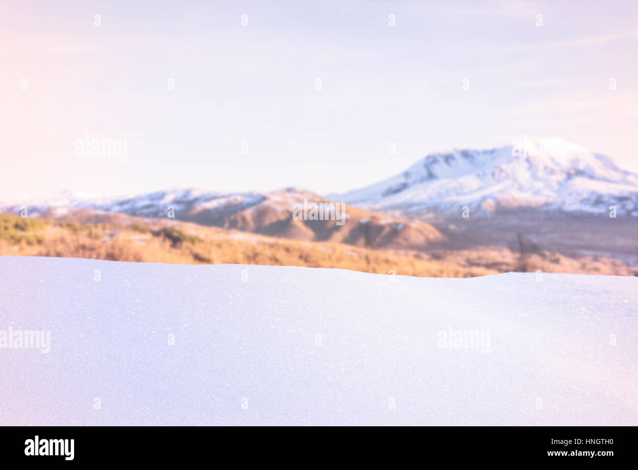 Backdrop snow hi-res stock photography and images - Alamy