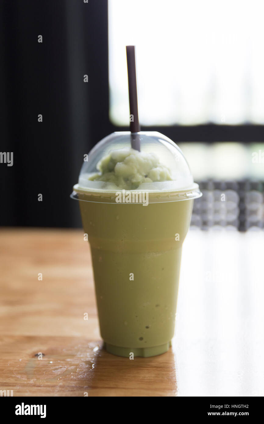 Matcha frappe hi-res stock photography and images - Alamy