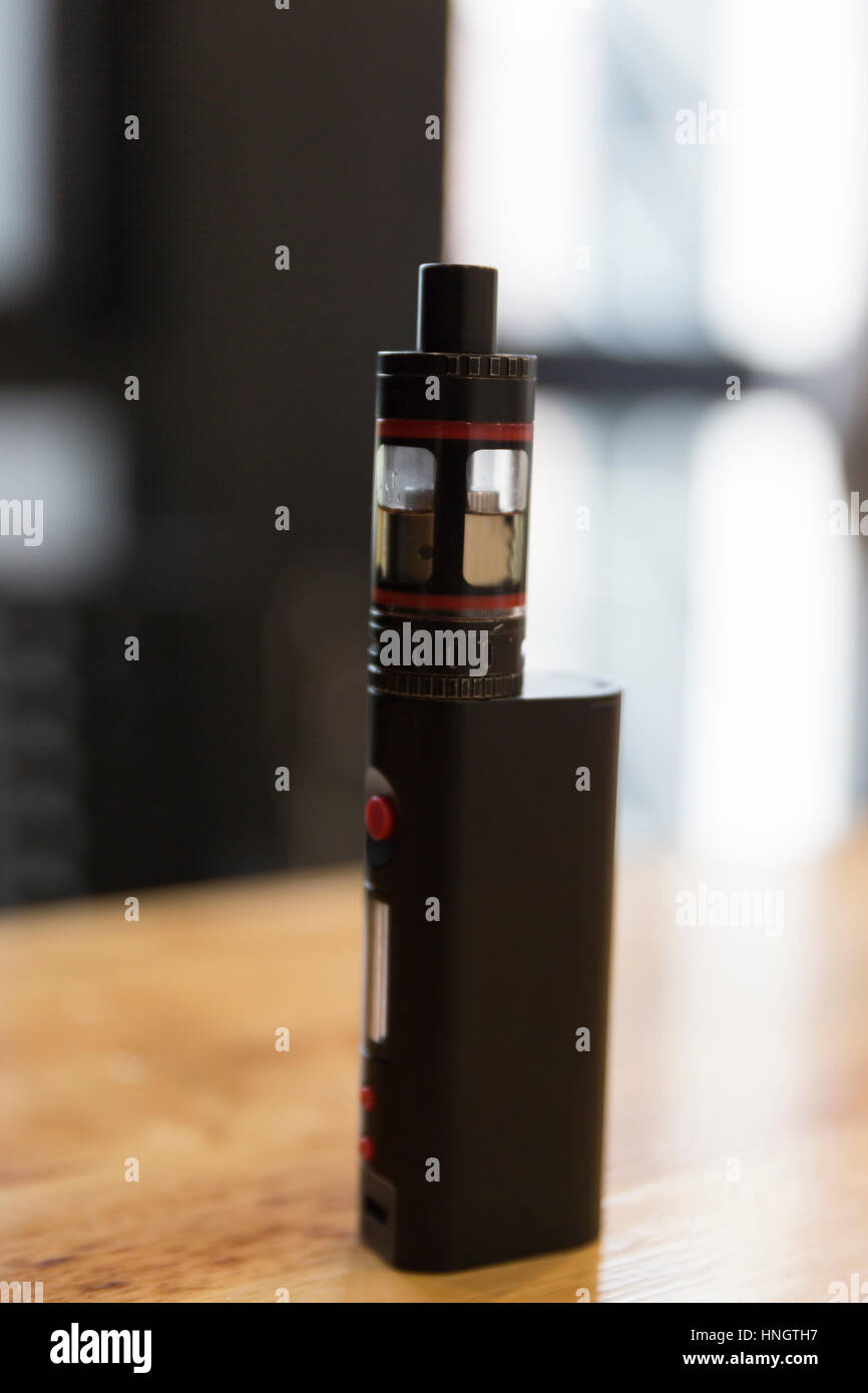 electronic cigarette device for alternative smoking Stock Photo - Alamy