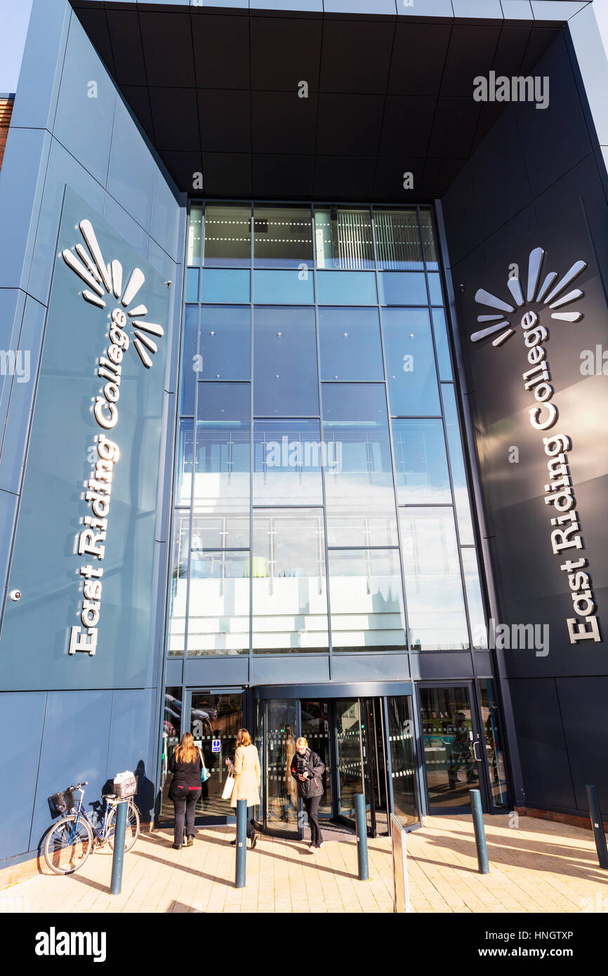 East Riding College Logo The Education Column With East Riding College