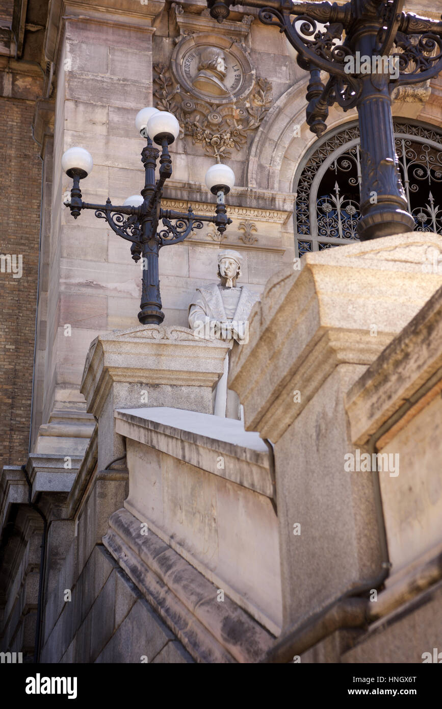 National Library of Spain in Madrid, Spain Stock Photo - Alamy