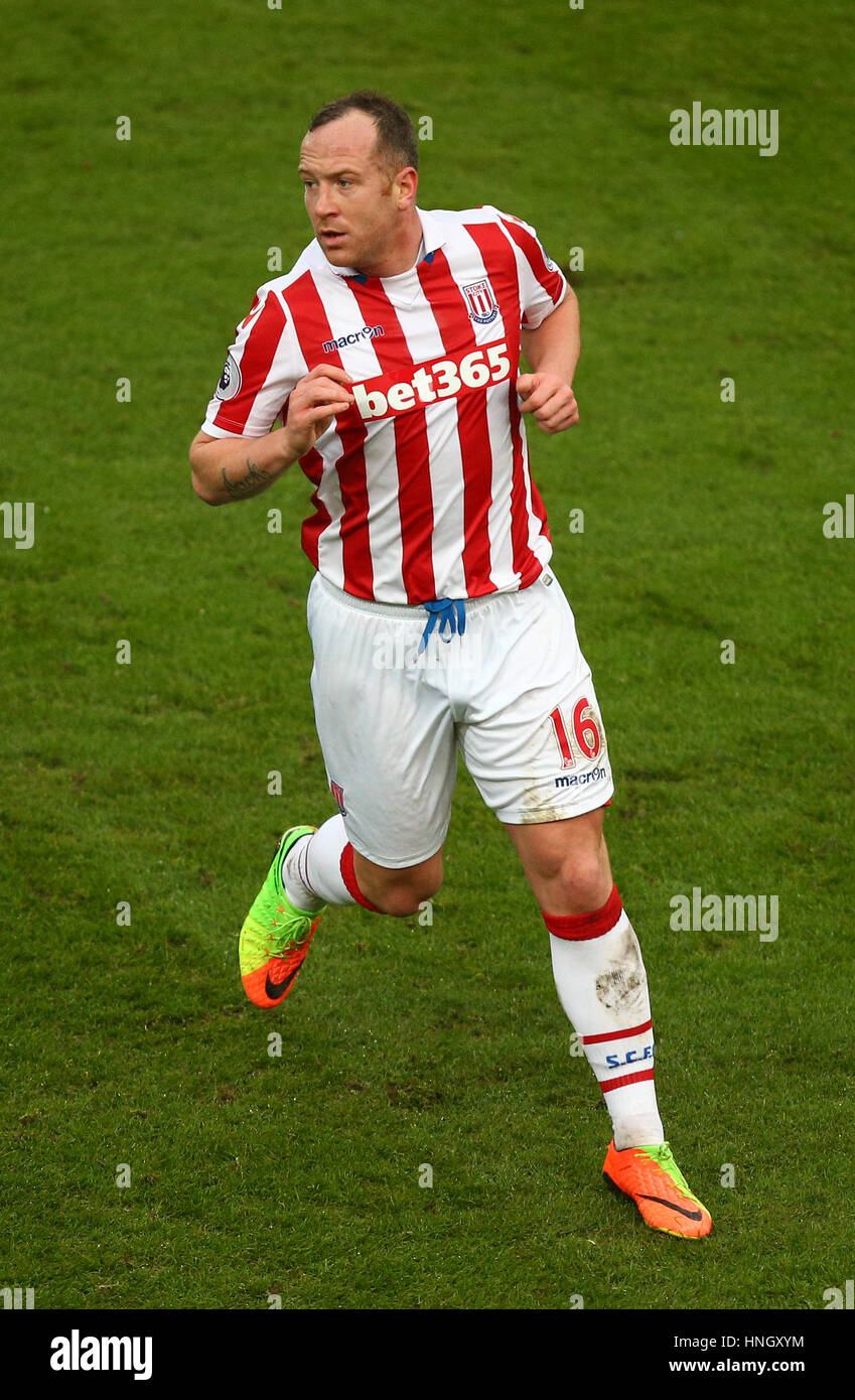 Stoke City's Charlie Adam Stock Photo - Alamy