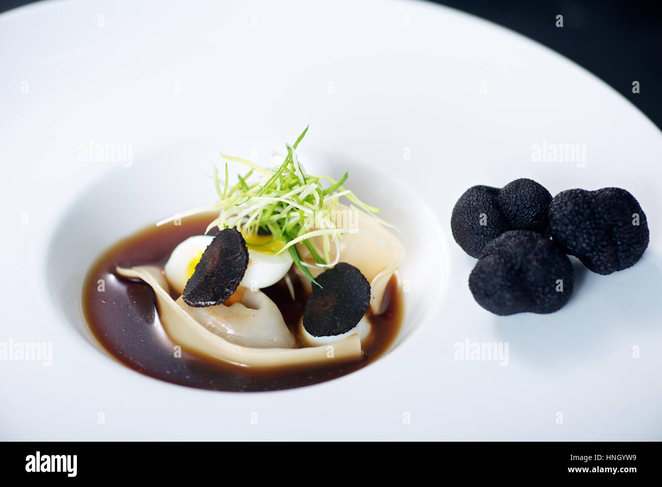 Truffle soup hi-res stock photography and images - Alamy