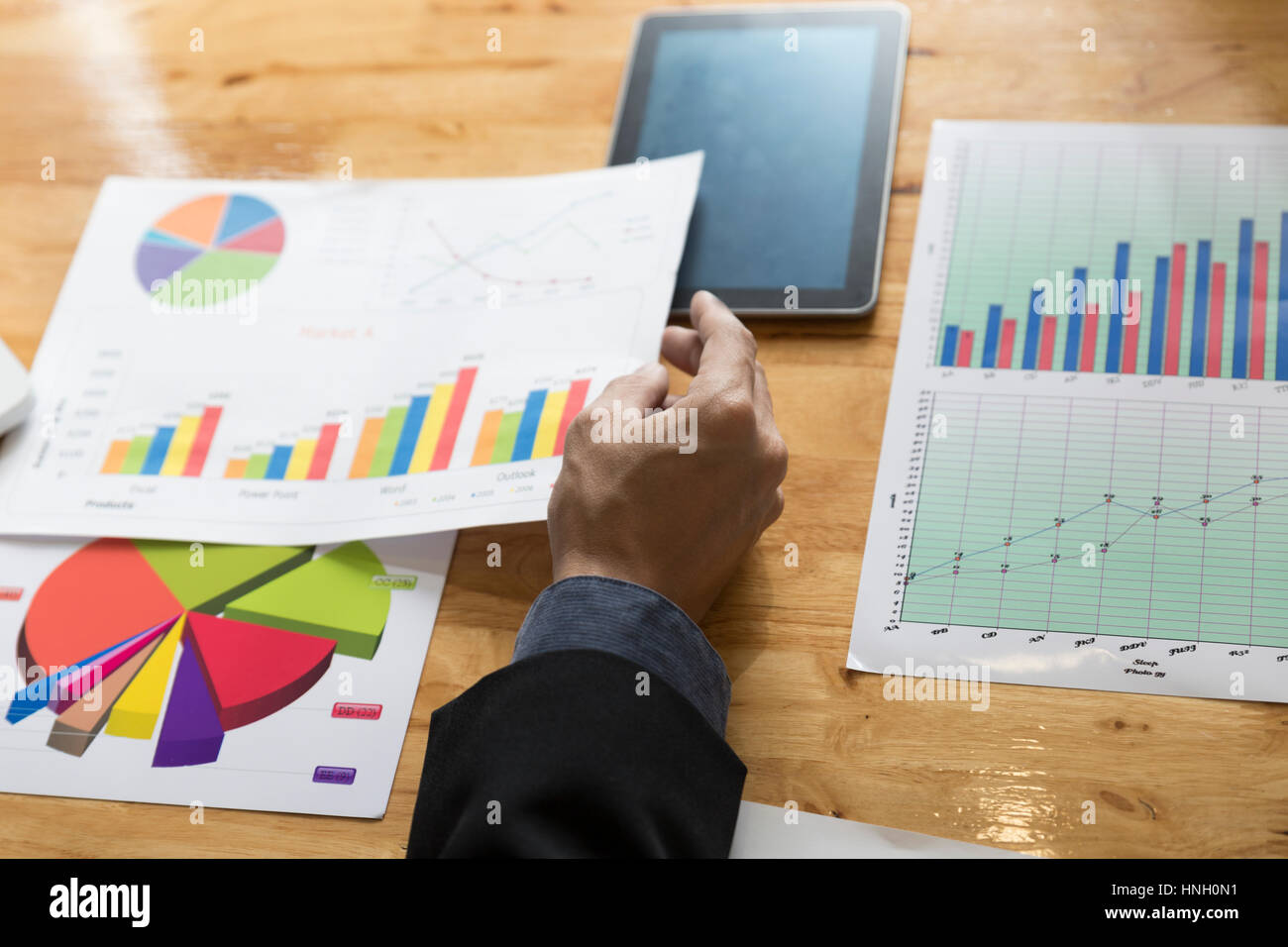 Working with chart hi-res stock photography and images - Alamy