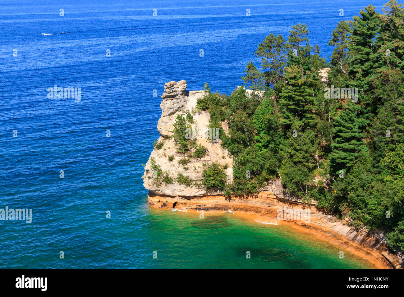 Miners Castle, Lake Superior, Pictured Rocks National Lakeshore ...