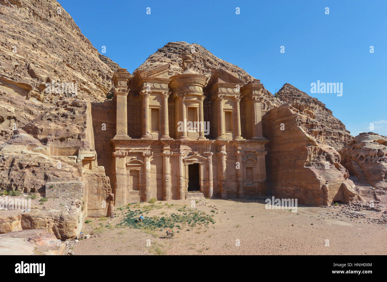 Ad Deir, The Monastery Temple of Petra, Jordan. Petra has led to its ...