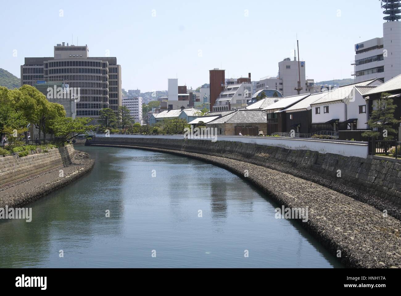 Japan Nagasaki Prefecture Dejima Stock Photo - Alamy