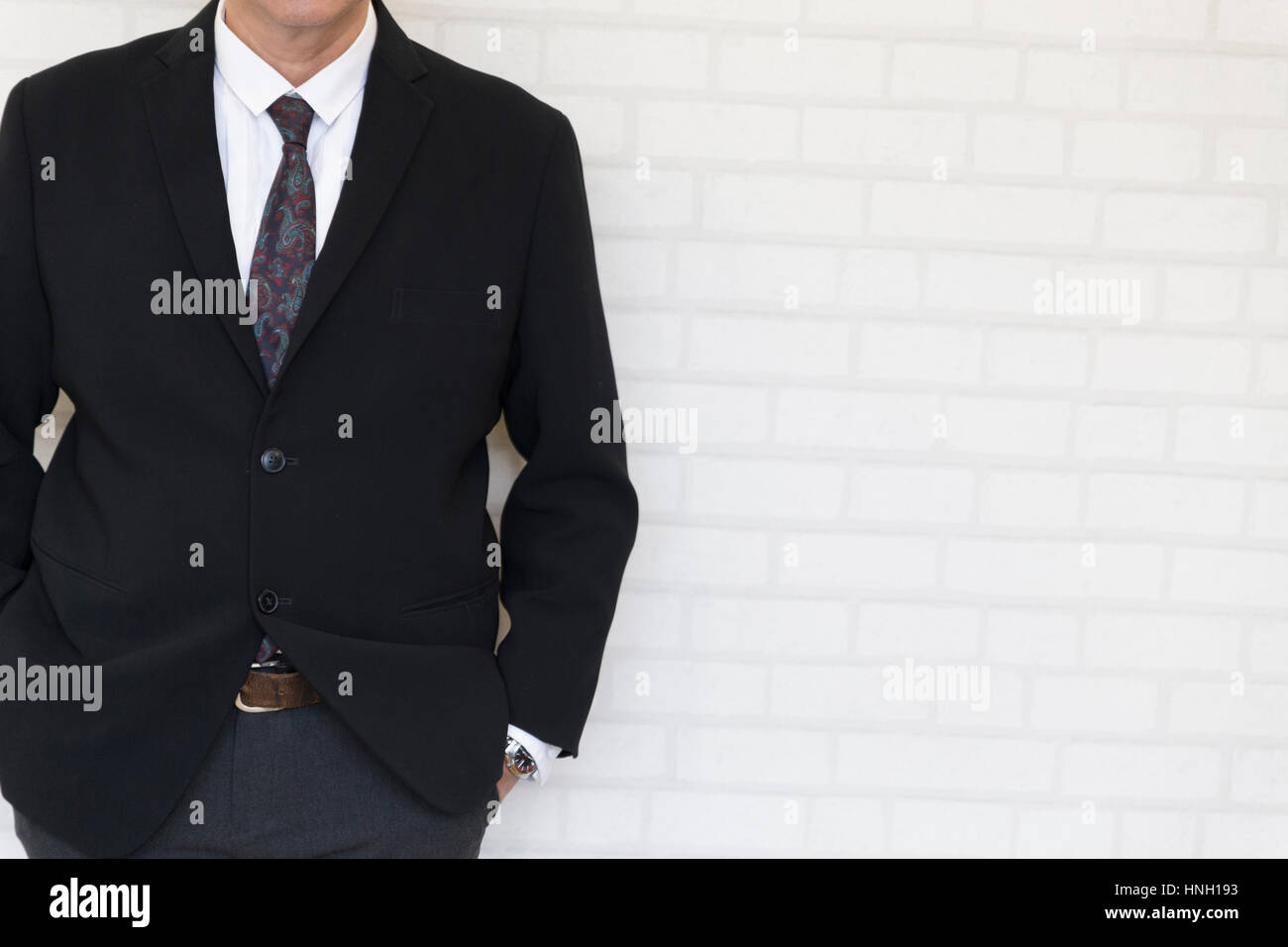 Businessman hand in pocket hi-res stock photography and images - Alamy