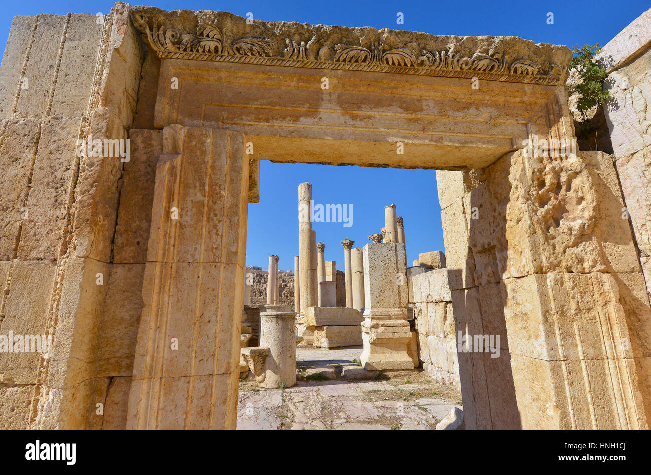 Jerash is the site of the ruins of the Greco-Roman city of Gerasa ...