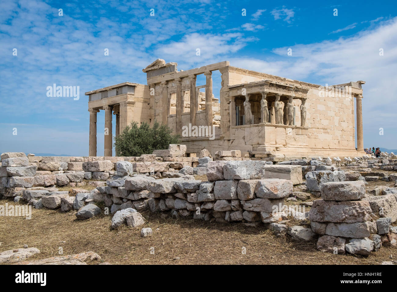 Erechtheion Temple with Caryatids, Caryatid Porch, Acropolis, Athens ...