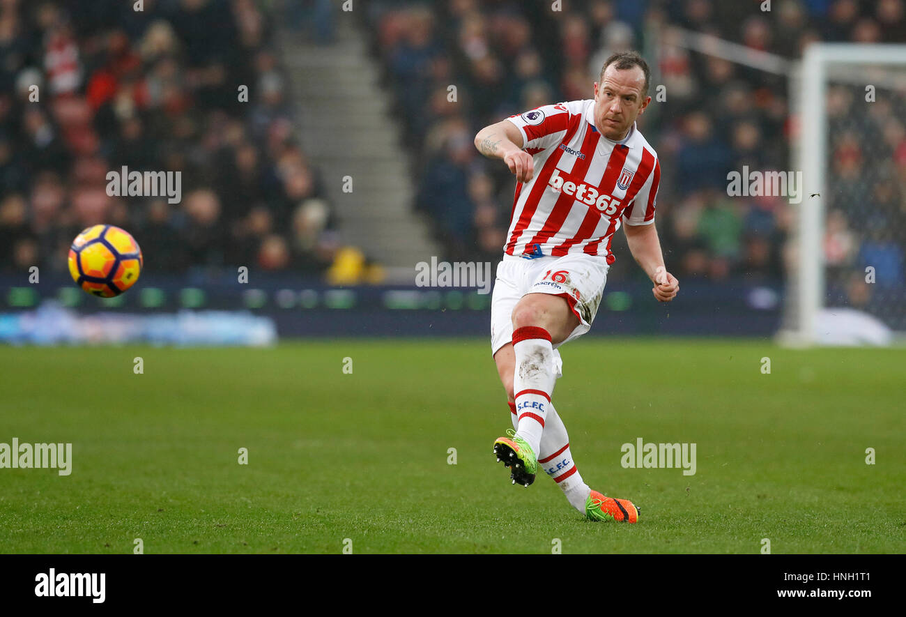 Stoke City's Charlie Adam Stock Photo - Alamy