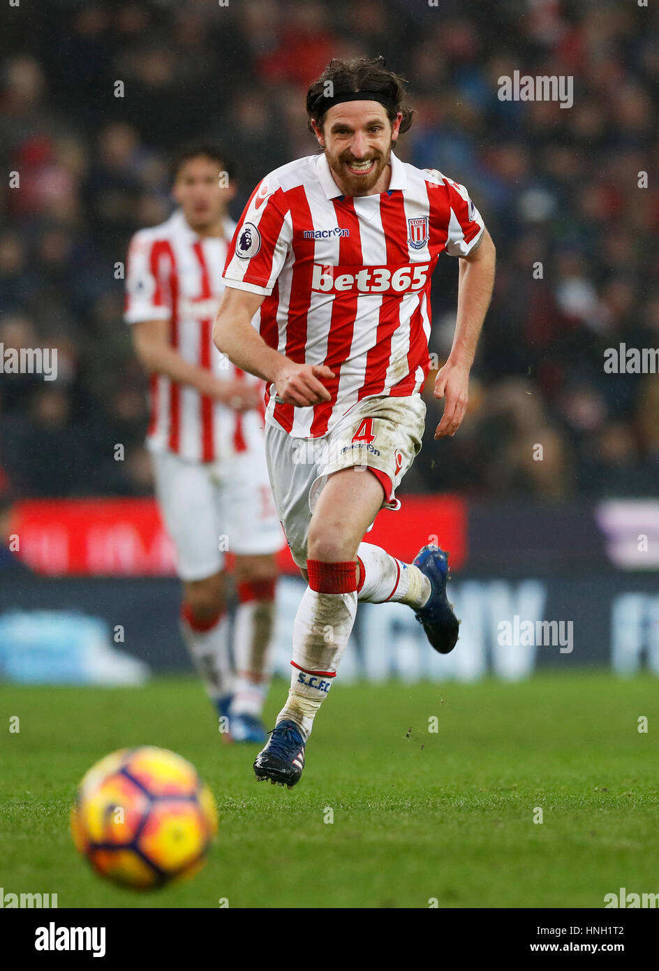 Stoke City's Joe Allen Stock Photo - Alamy