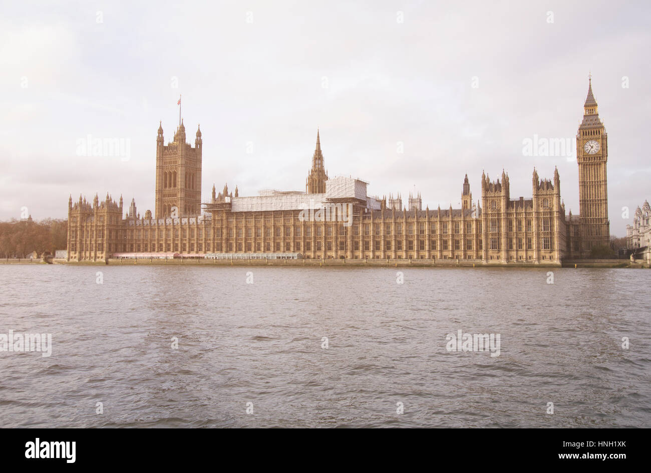 The Houses of Parliament and Elizabeth Tower, commonly called Big Ben ...